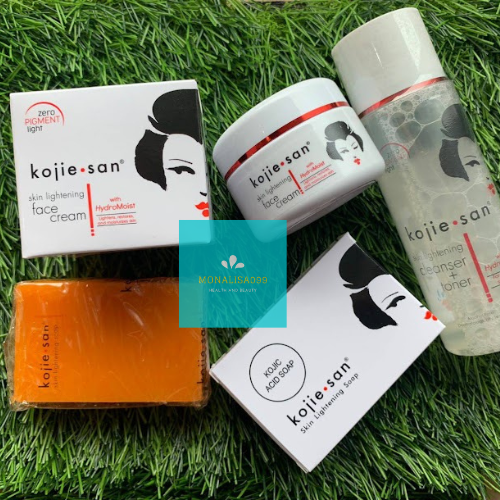 Paket Kojisan Kemasan Baru/ Kojie san 3 in 1 Face Lightening Cream ...