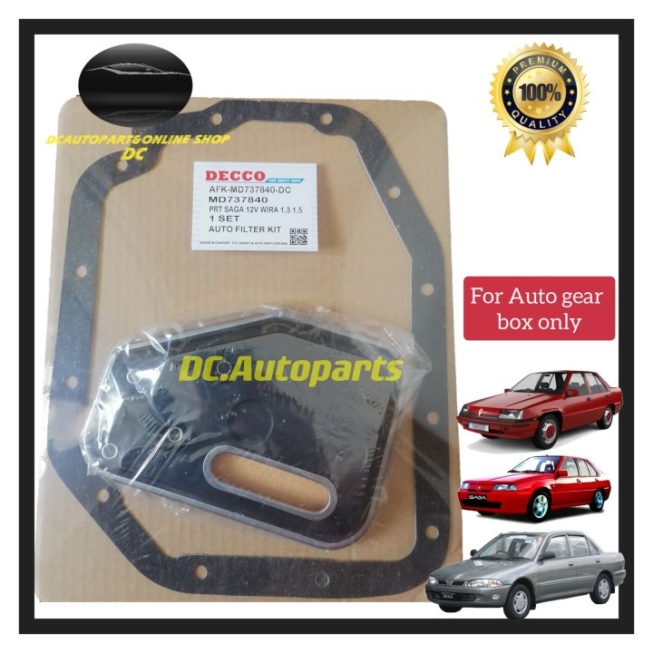AUTO TRANSMISSION FILTER SET PROTON SAGA ISWARA 12V WIRA 1.5/1.6 ...