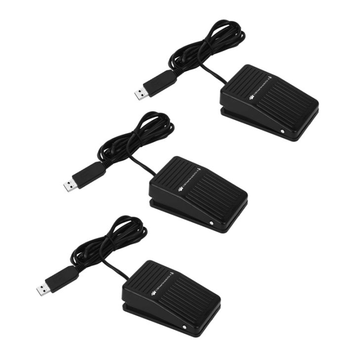 3X PC USB Foot Switch Keyboard Pedal | Lazada PH