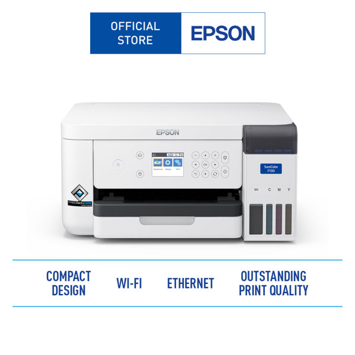 Printer Epson SureColor SC-F130 A4 Dye-Sublimation Textile Printer ...