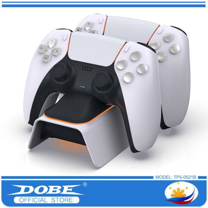 Dobe Playstation PS5 Light Flash Dual Charging Controller Dock TP5-0521B | Lazada PH
