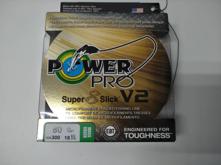 Power Pro Super Slick V2 Line 300 yard / 1500 yard | Lazada