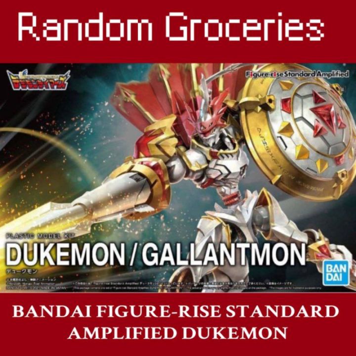BANDAI FIGURE RISE STANDARD AMPLIFIED DUKEMON GALLANTMON | Lazada