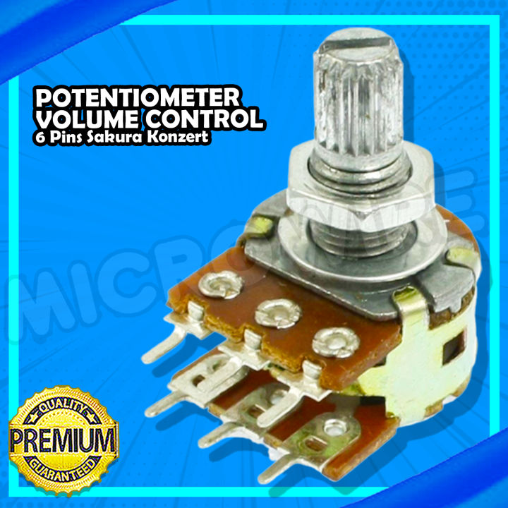 Potentiometer 6legs Sakura Konzert Universal Volume Control 6 pin ...