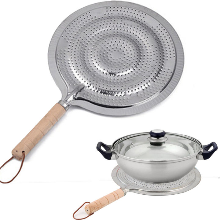 【In Stock】Cook Ring Kitchen Utensils Stove Pan Heat Diffuser 21cm For ...