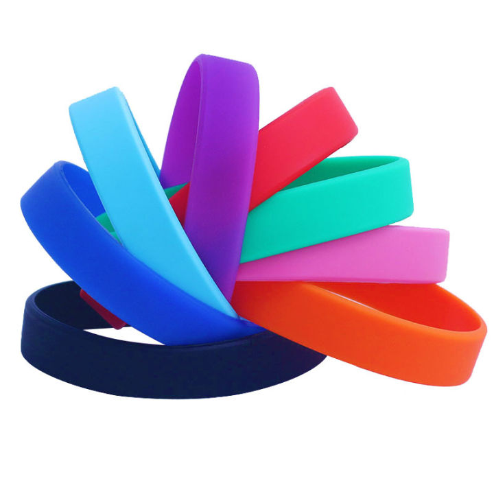 Hanlu Wholesale Silicone Rubber Wristband Flexible Wrist Band Cuff ...