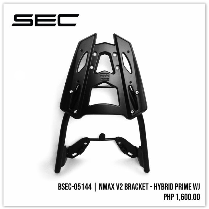 sec hybrid for yamahan nmax v1 & v2 universal top box bracket | Lazada PH