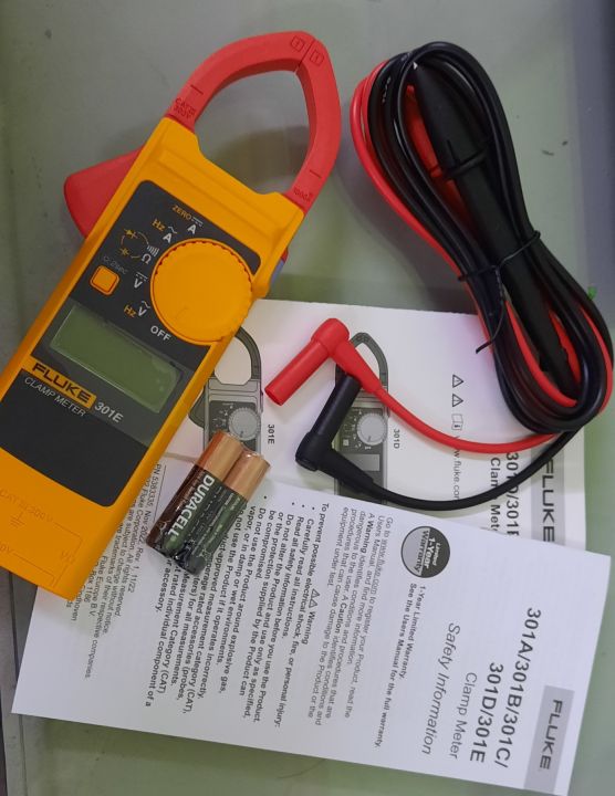 Fluke 301E Series AC/DC Clamp Meter | Lazada PH