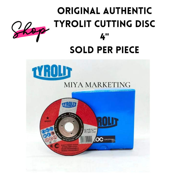 ORIGINAL TYROLIT CUTTING DISC 4 ORIGINAL TYROLIT CUTTING DISC 4