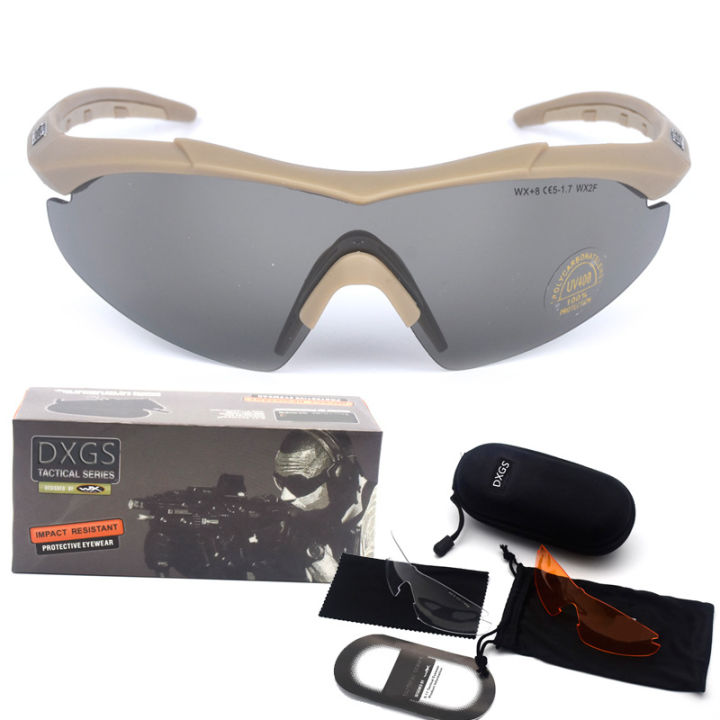 US 511 Army Fans Tactical Goggles Anti Impact Outdoor CS Shooting ...