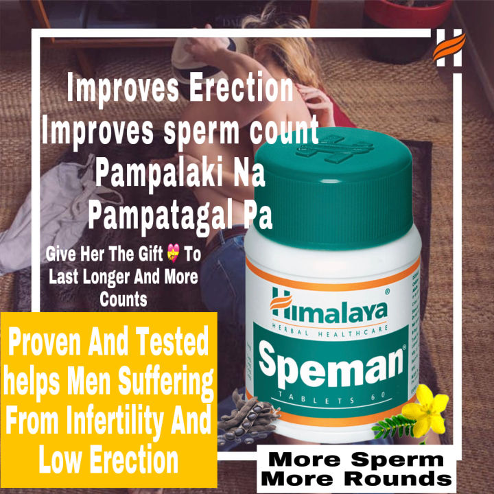 Himalaya Speman Increase Count Boost Erection In Men 60 Tabs | Lazada PH