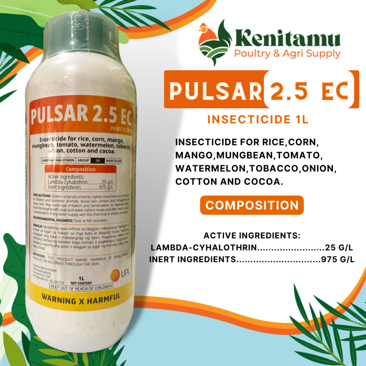 Pulsar 2.5 EC Insecticide 1L | Broad-Spectrum Pest Control for Rice ...