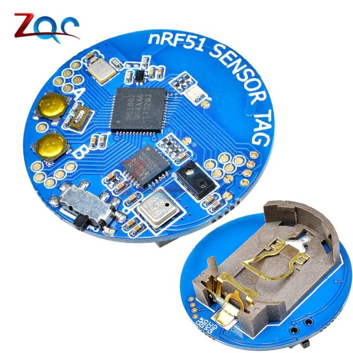 nRF51822 Bluetooth 4.0 BLE SOC Temperature Atmospheric Pressure Acceleration Sensor Module ...