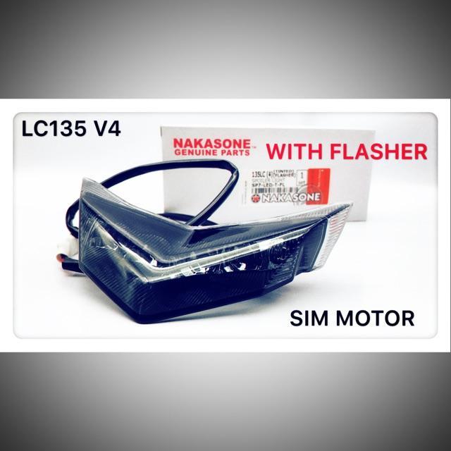 LC135 V4 TINTED FLASHER SPOILER LIGHT LED | Lazada