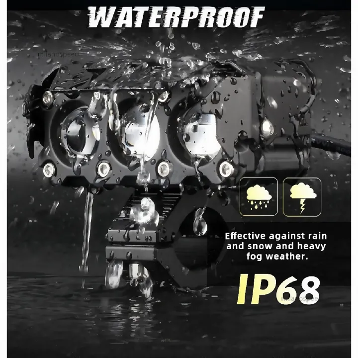 Heavy Duty Mini LED Lights – Wall-E V4, 80W, Waterproof, 12V/24V, Puti ...