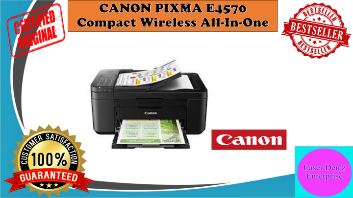 CANON PIXMA E4570 Compact Wireless All-In-One | Lazada PH