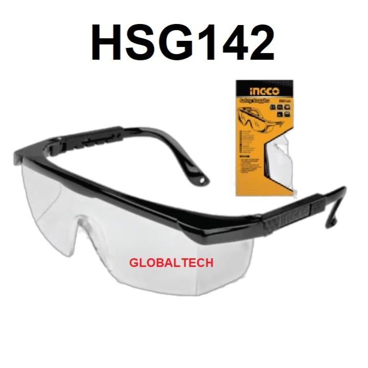 INGCO HSG142 KACAMATA PROYEK KACAMATA SAFETY GLASSES | Lazada Indonesia