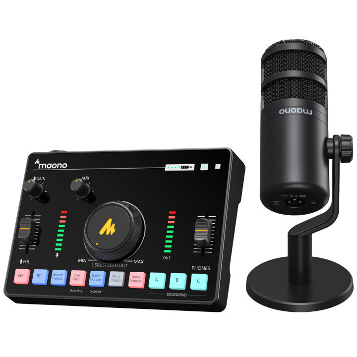 MAONO PD100 XLR มืออาชีพไมโครโฟน ไมโครโฟนสตูดิโอการบันทึกเสียง ไดนามิก ...