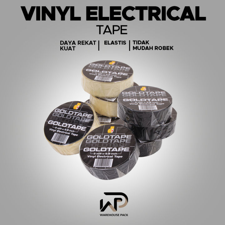 Original Isolasi Listrik 5/8 Inch I PVC Electrical Tape I Solasi ...