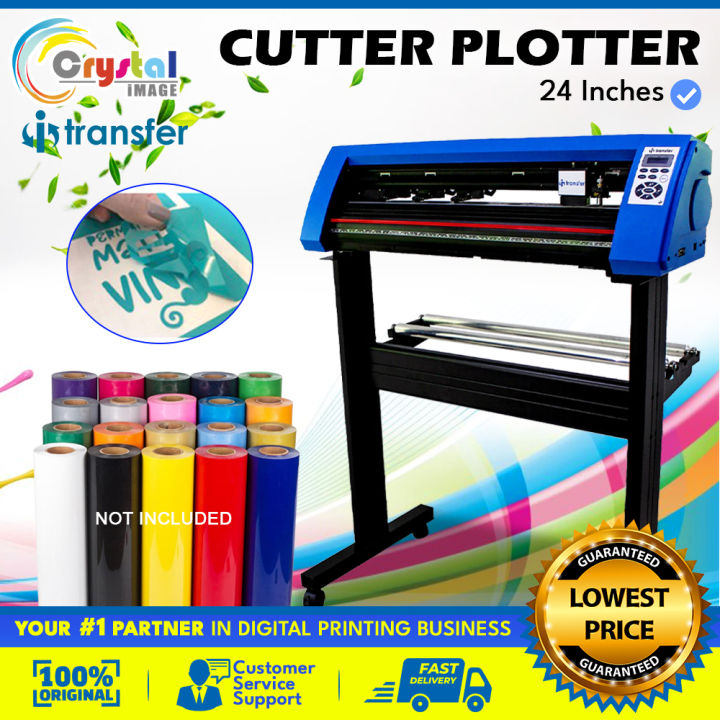iTransfer 24 inches Cutter Plotter Machine Heavy Duty Vinyl Cutter ...