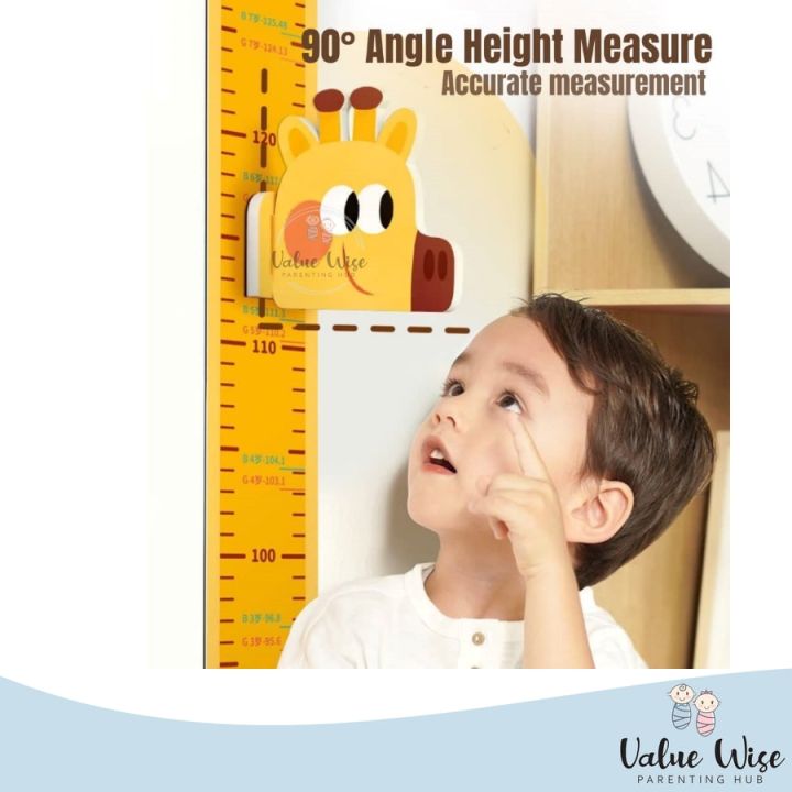 TOI Magnetic Height Sticker Height Chart Ruler Wall Decor for Measuring ...