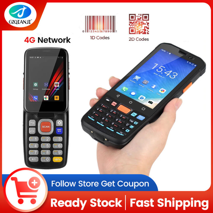 Android 9 Pda Handheld Terminal Pda Data Collector Wifi 4g Bluetooth Bar Code Reader 1d 2d Qr