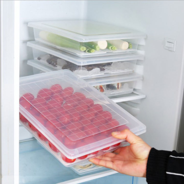 YUYU Original Refrigerator Organizer Food Preservation Transparent ...