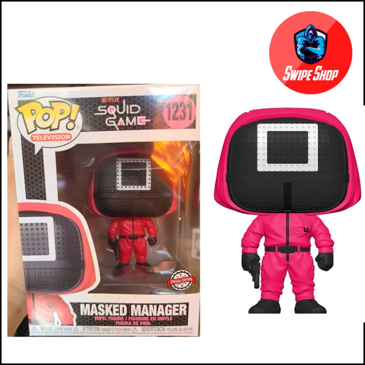 Funko Pop Masked Manager Netflix Squid Game Exclusive | Lazada PH