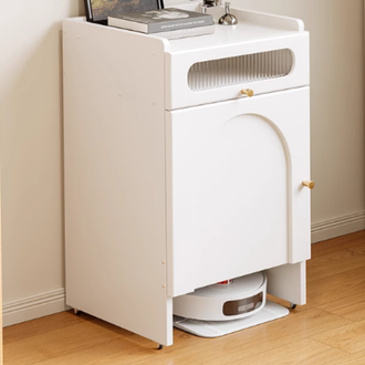 Robot Vacuum Cleaner Cabinet – Hidden Charging Station Storage for ...