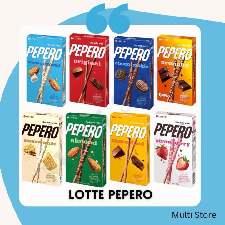 Lotte PEPERO Big Pack (256g) - ล้อตเต้เปเปโร่ บิสกิตแท่งเคลือบช็อคโกแลต ...