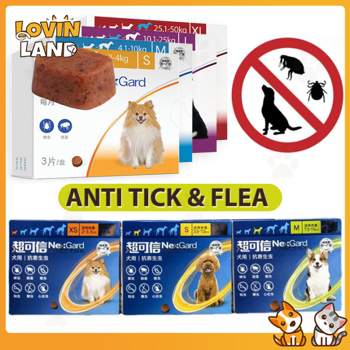 WGBNexgard and Nexgard Spectra Chewable Tablet Anti Ticks and Fleas for ...