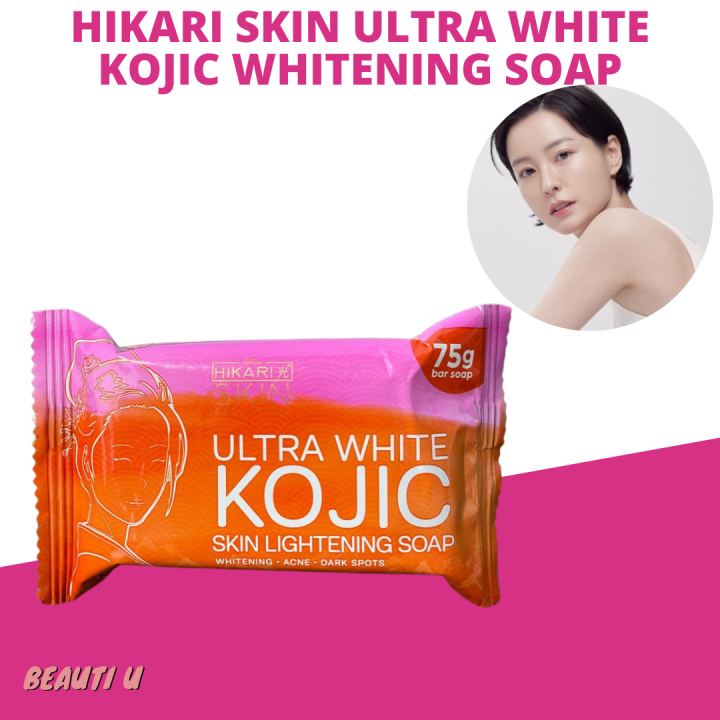 Hikari Skin Essentials Ultra White Kojic Skin Lightening Soap 75g ...