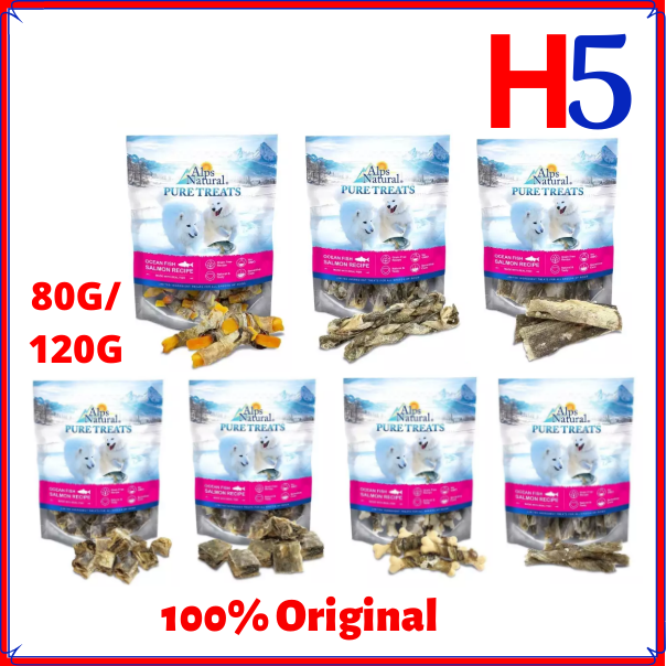 ALPS NATURAL PURE COD FISH SERIES TREATS 80G/120G Dog Snack | Lazada