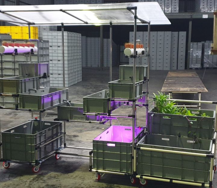 TM Polybox TM341 Polypropylene Heavy Duty Industrial container Modular ...