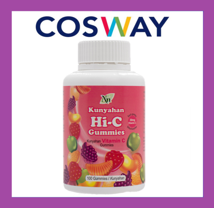 [Ready stock] COSWAY Nn Hi-C Fruit Chewies / Nn Hi-C Gummies ( Vitamin ...