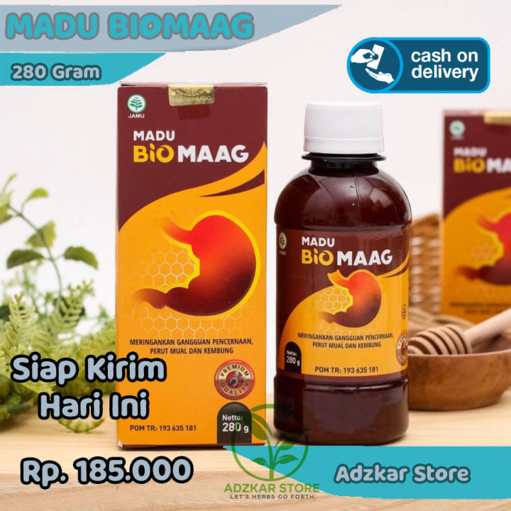 Madu Biomaag Bio Maag Asli Asam Lambung Bio mag Obat Maag Kronis Paling ...