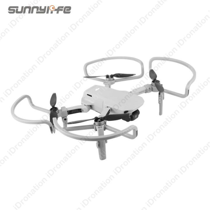 Sunnylife DJI Mavic Mini 1 & 2 Propeller Guards 2 in 1 Foldable Landing Gear Legs kit Shield ...