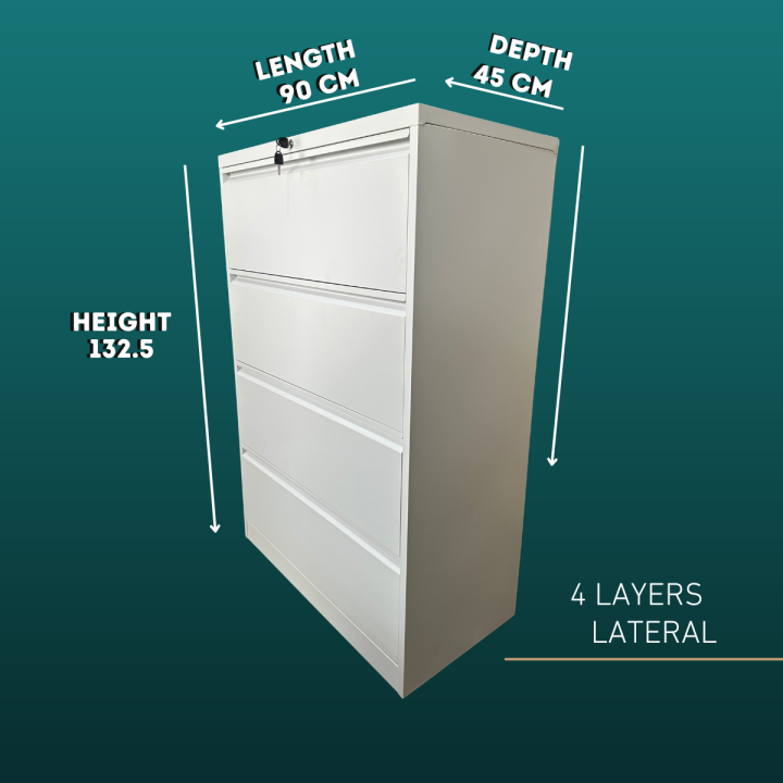 Modern 4-Layer Lateral Steel Filing | Lazada PH