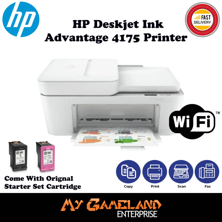 HP DeskJet Ink Advantage 4175 / All In One Printer / Print Scan Copy ...