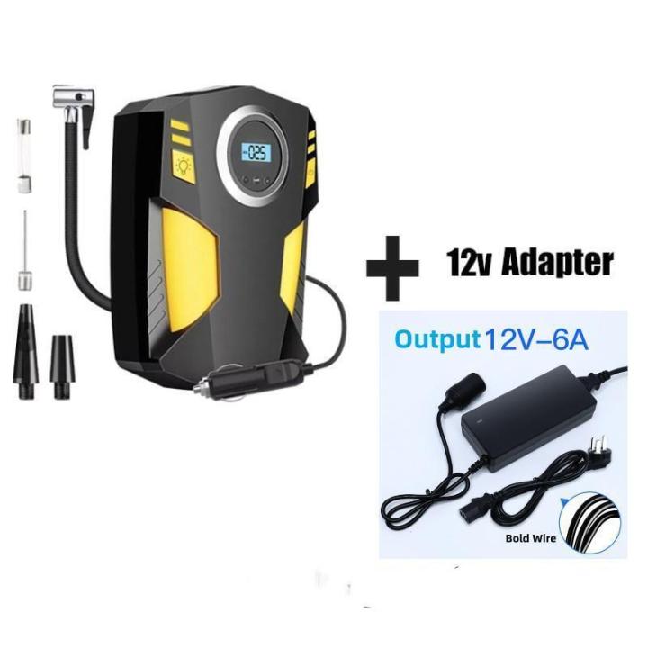 SUITU Air Compressor Portable 12V Car inflator 100PSI Air Compressor ...
