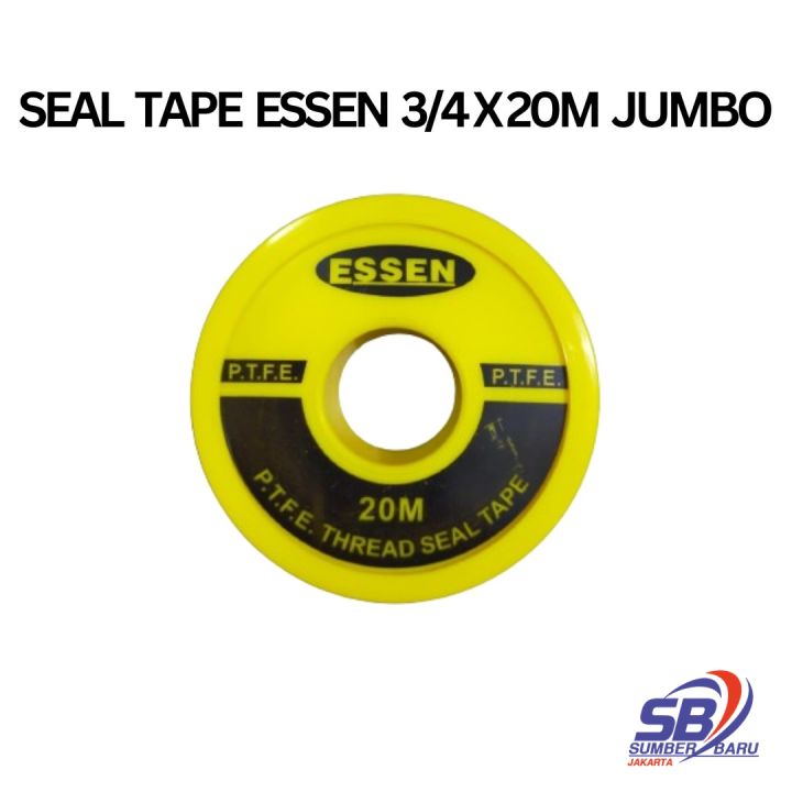 SB SEAL TAPE ESSEN 1" inch 20M / Sealtape Siltip 20 Meter | Lazada ...