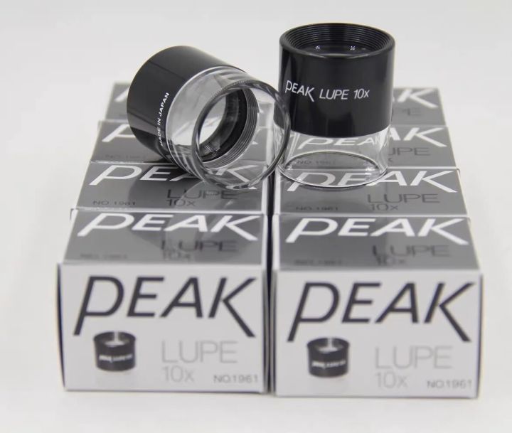 【KaArtsy】 No.1961 Japan Peak Lupe 10x Eyepiece Lens Peak Magnifying ...