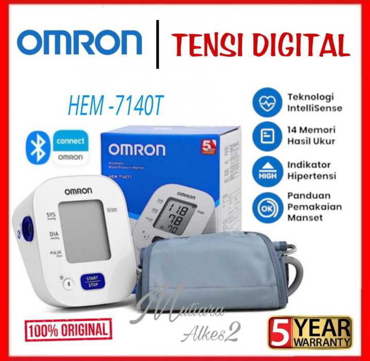 OMRON Tensi Meter Digital OMRON Automatic Blood Pressure Monitor Tensi ...