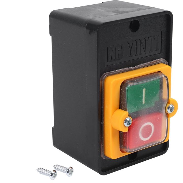 AC 220/380V On/Off Water Proof Push Button Switch KAO-5 for Drill Motor Machine | Lazada PH