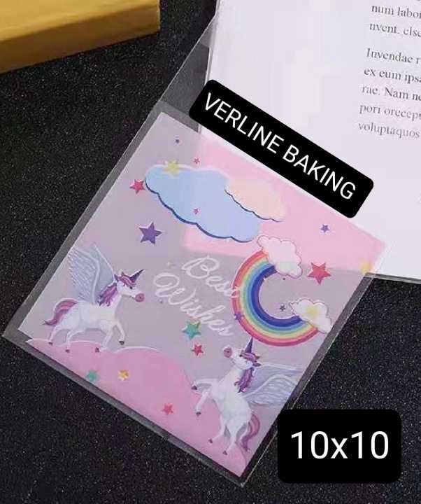 100 PCS PLASTIK KEMASAN KUE PLASTIK PIE PLASTIK PIE SUSU KEMASAN ...