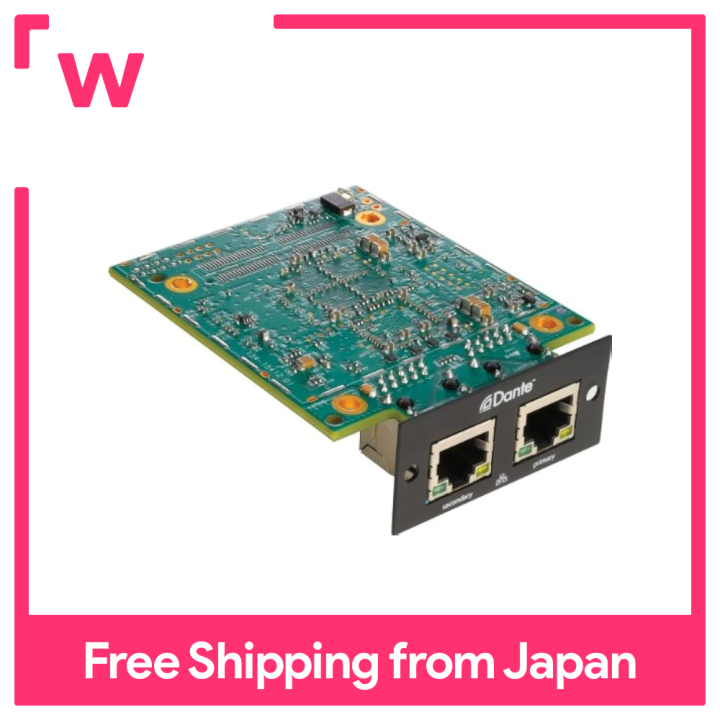 Shure a820-nic-dante Dante Digital Audio Upgrade Card for scm820 ...