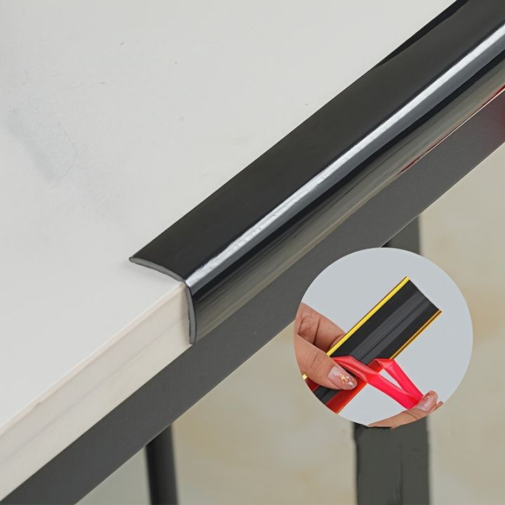 1m/Roll Self-Adhesive PVC Wall Edge Banding Strip, Ceiling Furniture ...