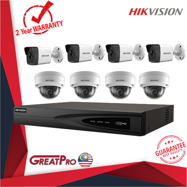 HIKVISION (DS-7608NI-Q1) NETWORK CCTV 8 CHANNEL FULL HD 4MP POE NVR ...