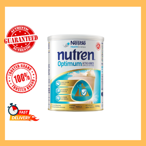 NESTLE NUTREN OPTIMUM COMPLETE NUTRITION (VANILLA) 800G | Lazada