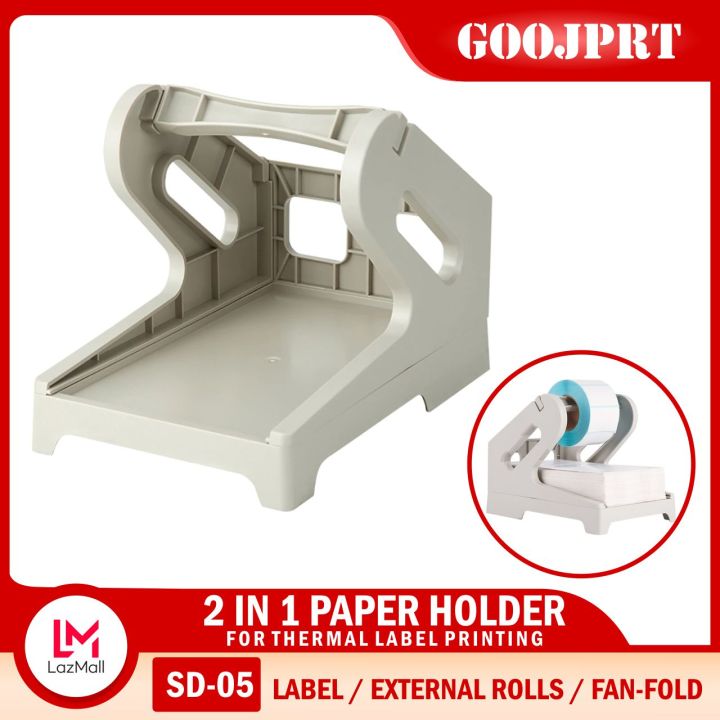 GOOJPRT SD-05 Universal External Paper Holder for Thermal Barcode ...